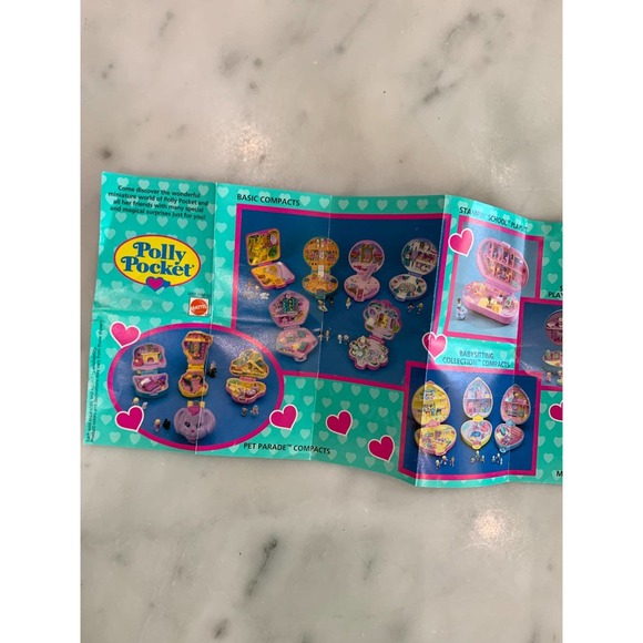 Blue Bird | Toys | Vintage 99s Polly Pocket Mattel Blue Bird Manual ...